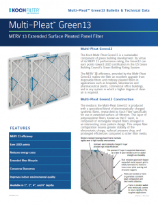 Pleated Filters - Air Filter Plus